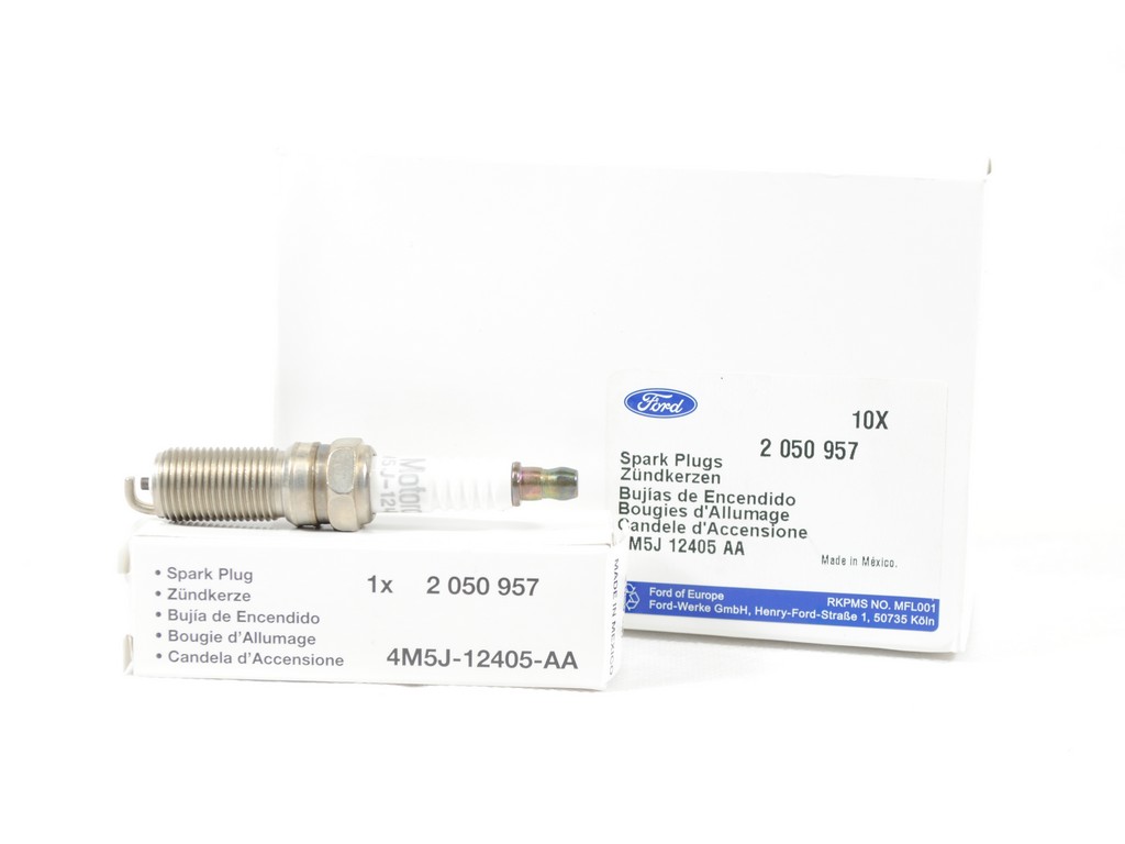 Original Ford Zündkerzensatz 4 Stück Benzinmotor 1,25 1,4 1,6 2050957 ...